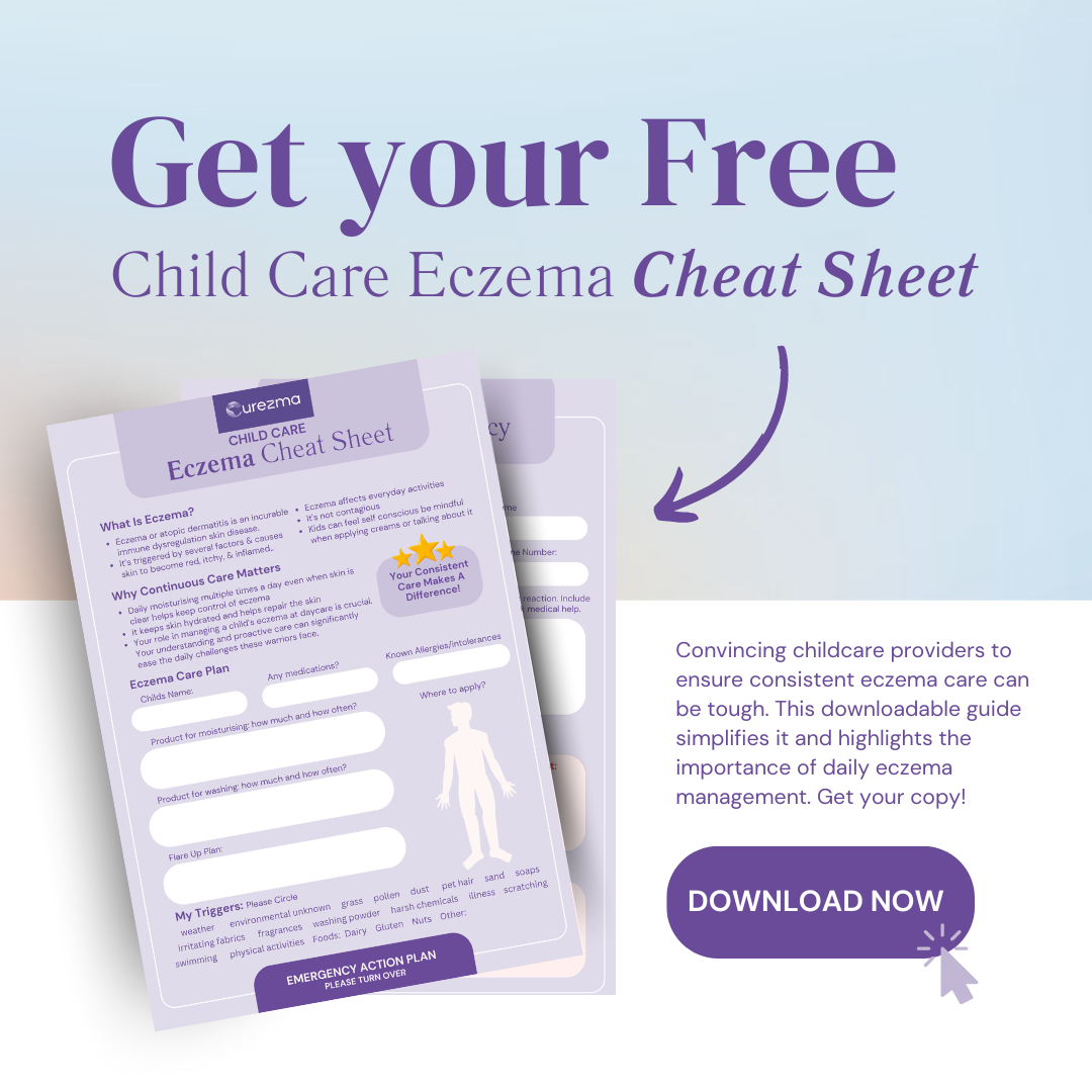 Child Care Eczema Cheat Sheet – CUREZMA